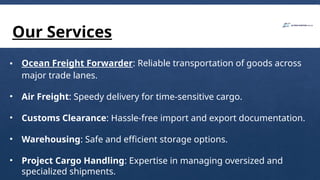 Ocean Freight Forwarder from Altron Shipping: Simplifying Global ...