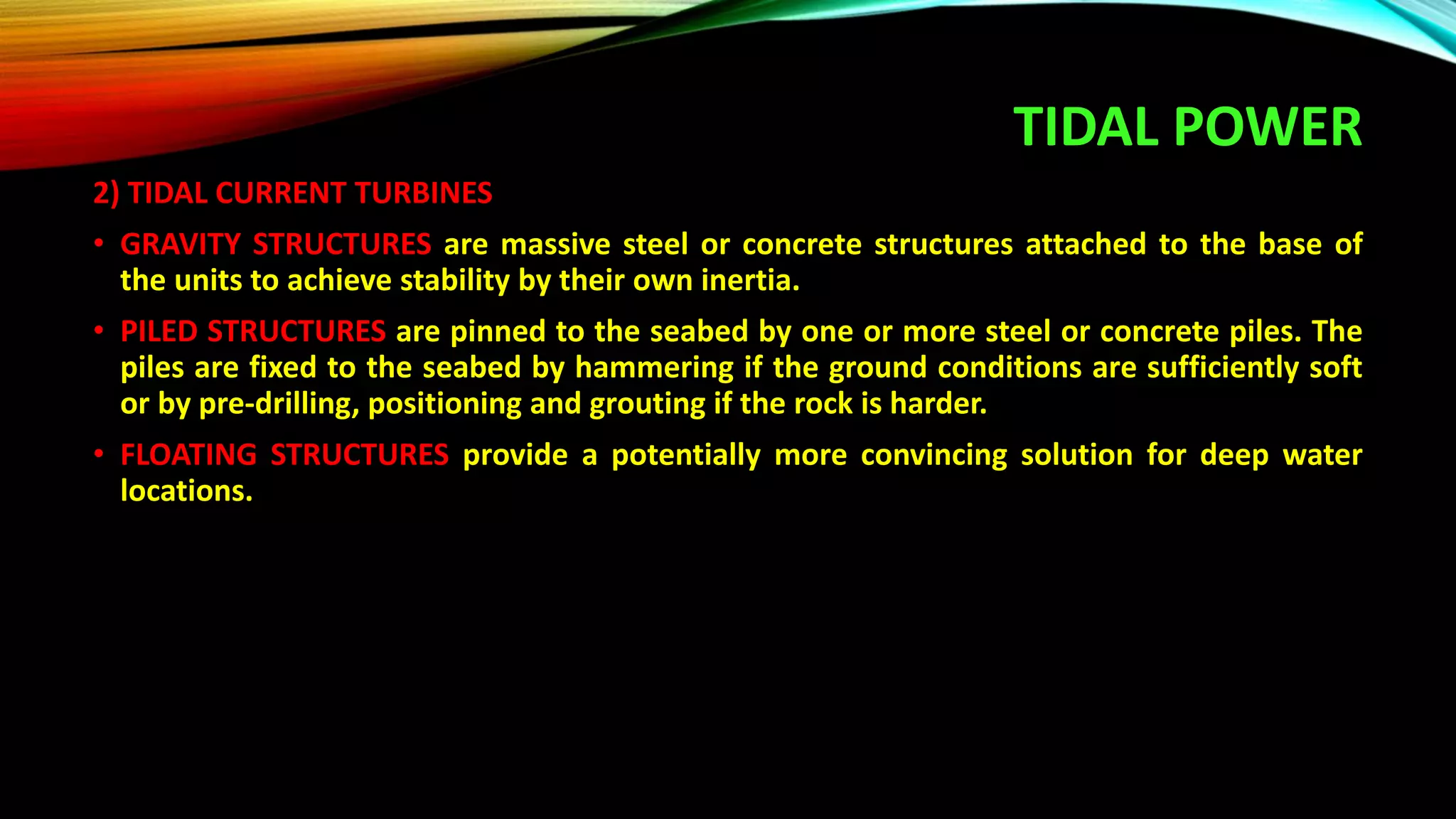 Ocean & geothermal energy | PPTX