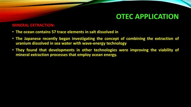 Ocean & geothermal energy | PPTX | Geography | Science