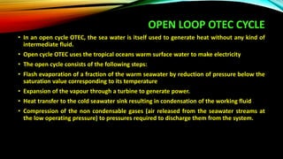 Ocean & geothermal energy | PPTX