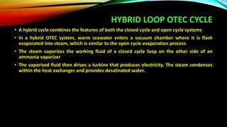 Ocean & geothermal energy | PPTX
