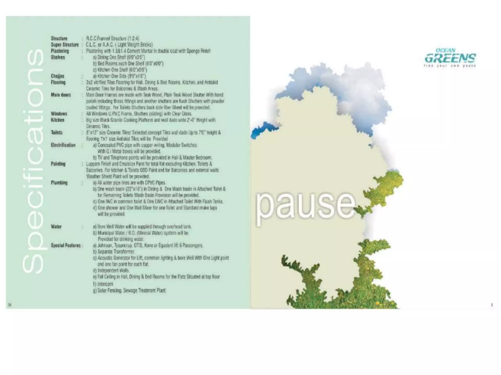 Ocean Greens Brochure | PPTX