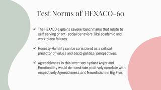 OCEAN Model vs HEXACO Model | PDF