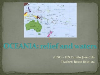 Oceania & Antarctica physical map | PDF | Australia and Oceania Travel ...