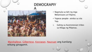 Oceania (polynesia, micronesia, melanisia) | PPTX