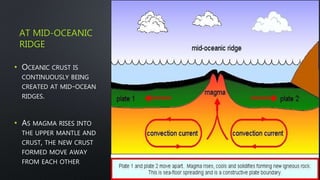Oceanic crust and its life cycle | PPTX