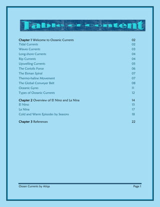 Oceanic currents | PDF