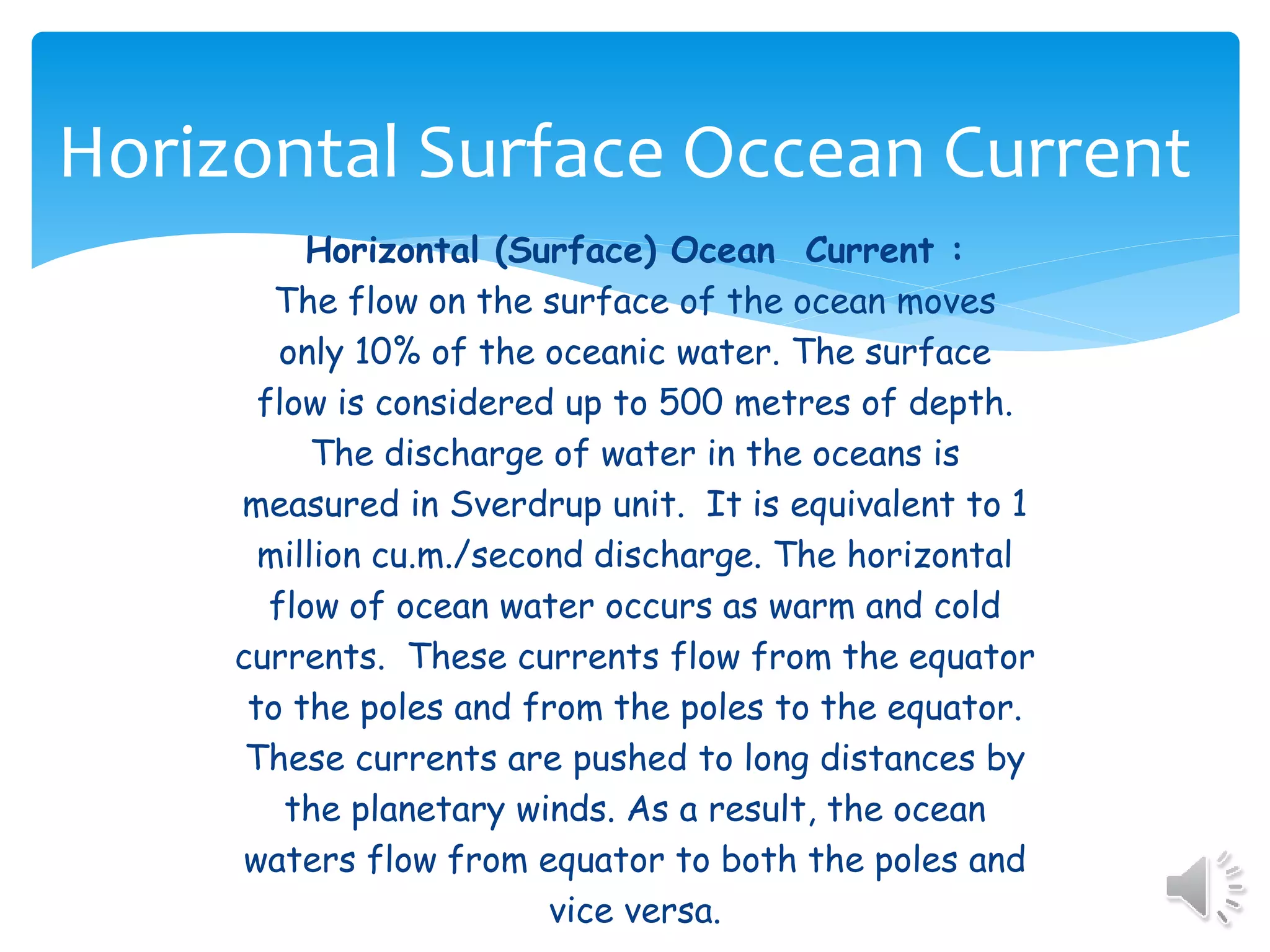 Oceanic currents GEography | PPTX