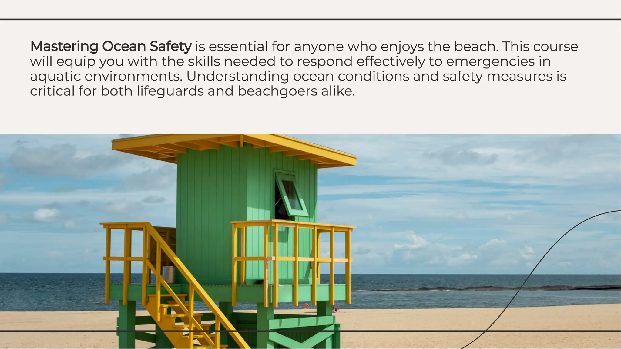 Ocean Lifeguard Training Course Broome Pool. | PPT