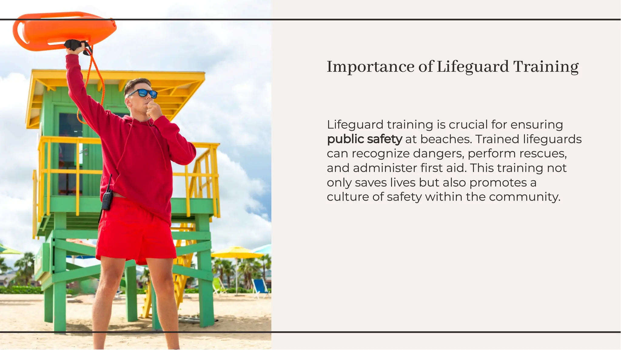 Ocean Lifeguard Training Course Broome Pool. | PPT