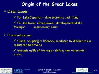 Improving Ocean Literacy by Teaching the Geology of the Great Lakes | PPT