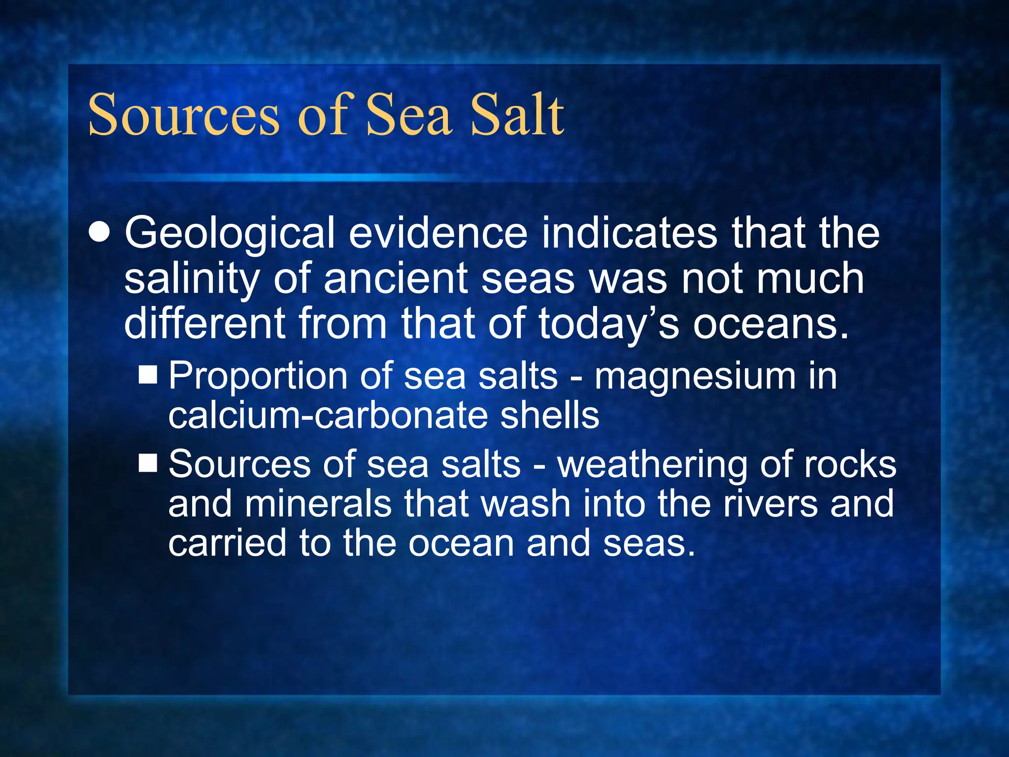 Oceanography | PPT