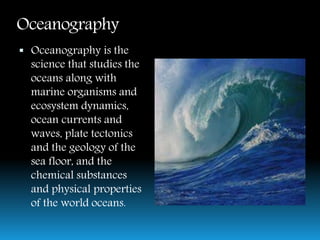 Oceanography | PPTX