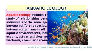 Aquatic Ecology and Resources: Oceanography.pptx