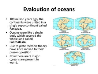 Origin Of Ocean Basins | PPTX