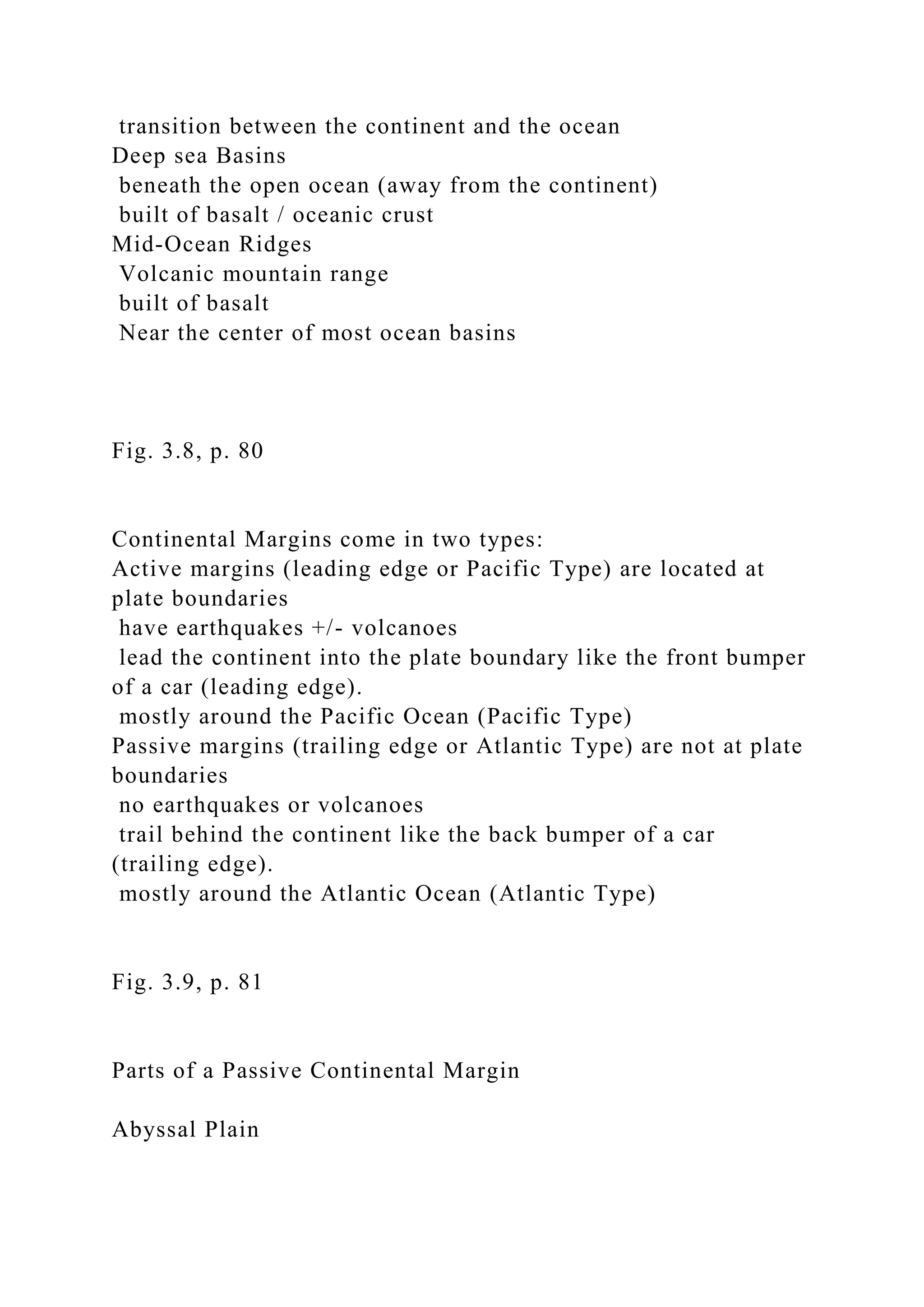 Oceanography 100 Reading and Homework Assignments – Chapter 1(Se.docx
