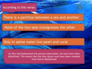 Oceanography | PPSX | Islam | Religion & Spirituality