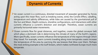 Oceanography and coastal zone policy | PPTX