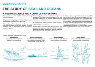 What is the use of oceanography? | PDF
