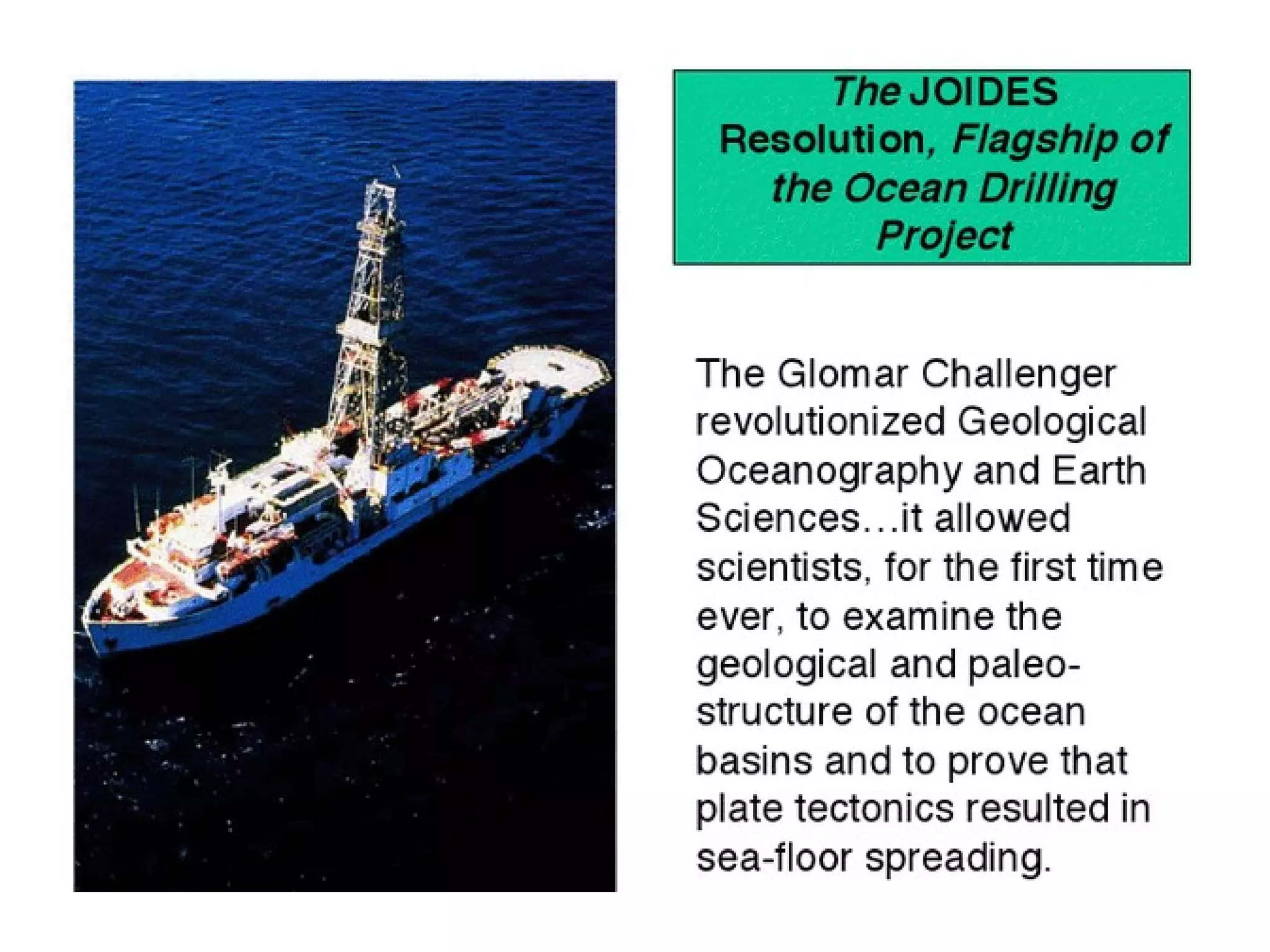 Definition of Oceanography | PPT