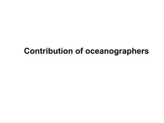 Definition of Oceanography | PPT