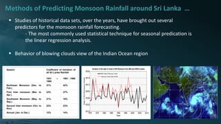 Monsoon system and Ocean currents around Sri Lanka | PPTX