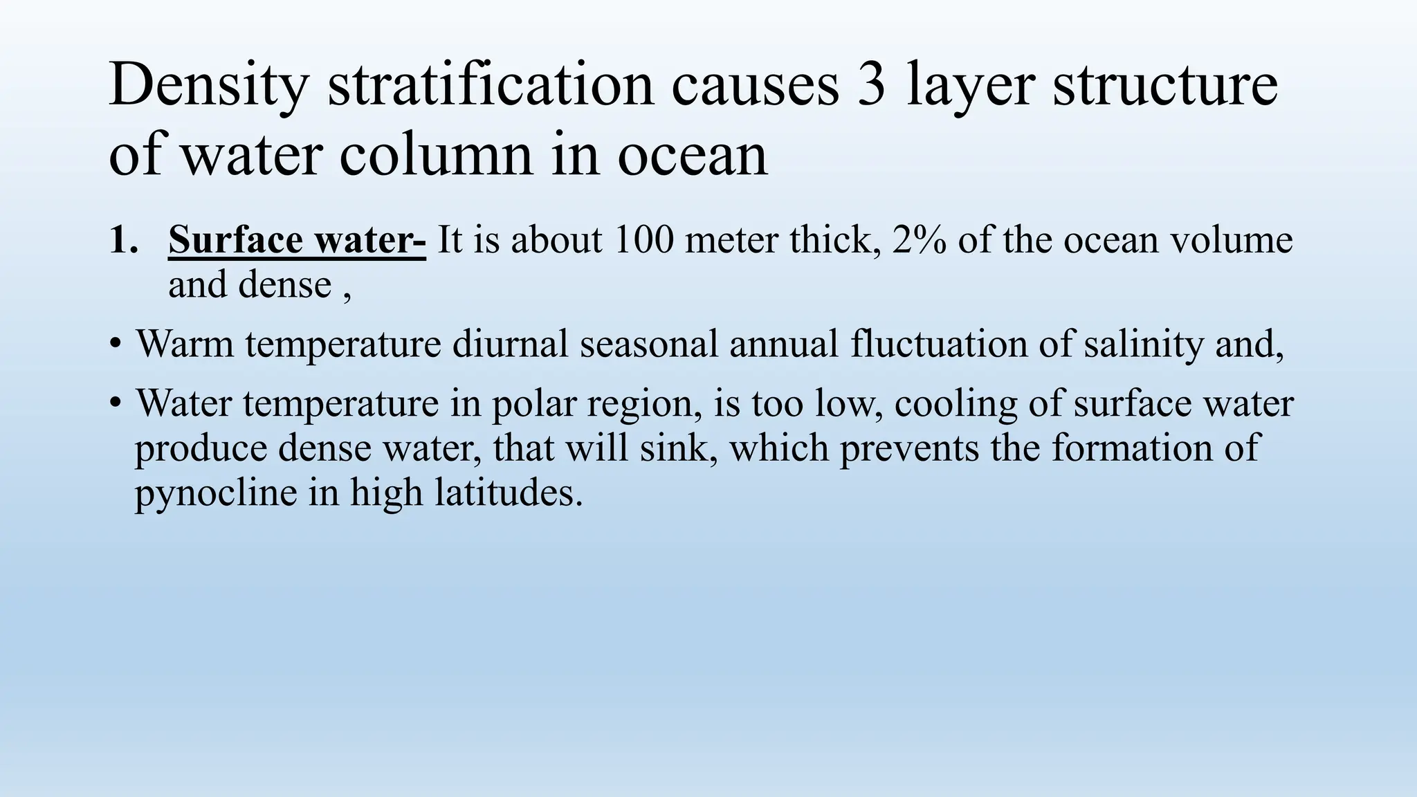 Oceanography thermocline.pptx PRESENTED BY Dr. PK Anthwal | PPTX