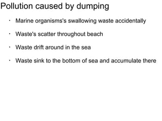 Ocean Pollution | PPT | Environment | Science