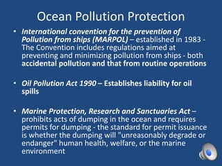 HPU NCS2200 Ocean pollution | PPT