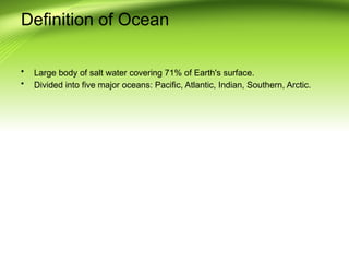 Ocean_Presentation. senior high school pptxpptx | PPTX