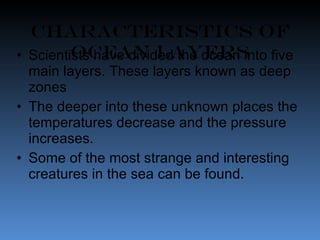 Ocean properties compilation | PPT