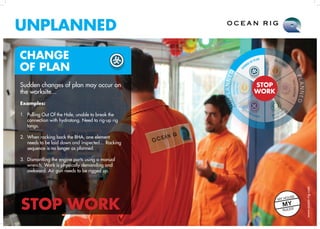 Ocean rig stop work posters english | PDF