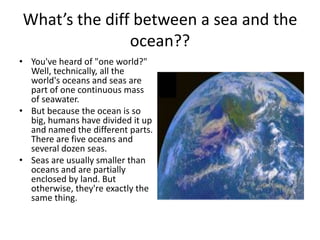 Oceans | PPTX