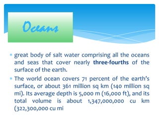 Oceans | PPTX
