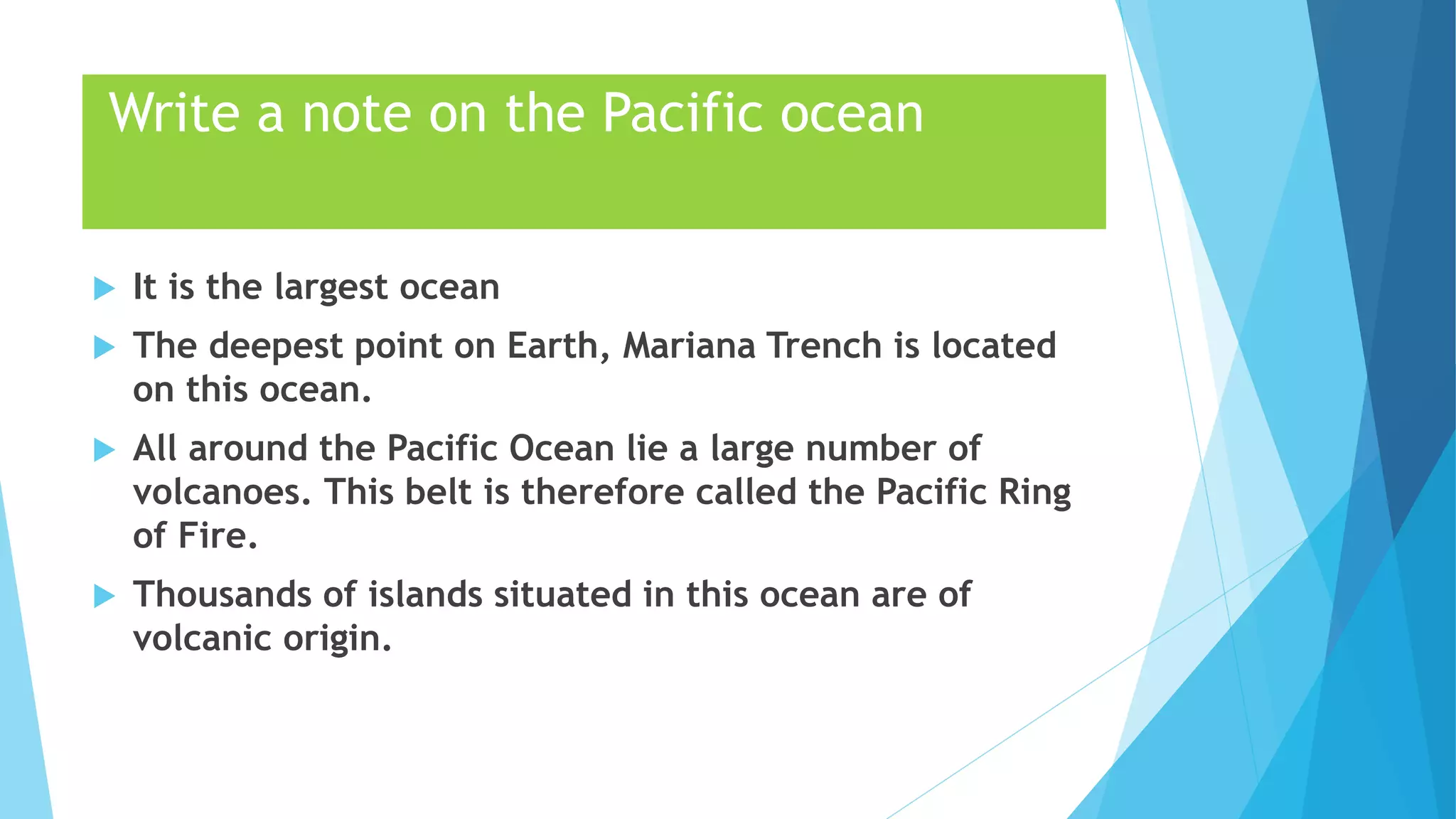 Oceans | PPTX