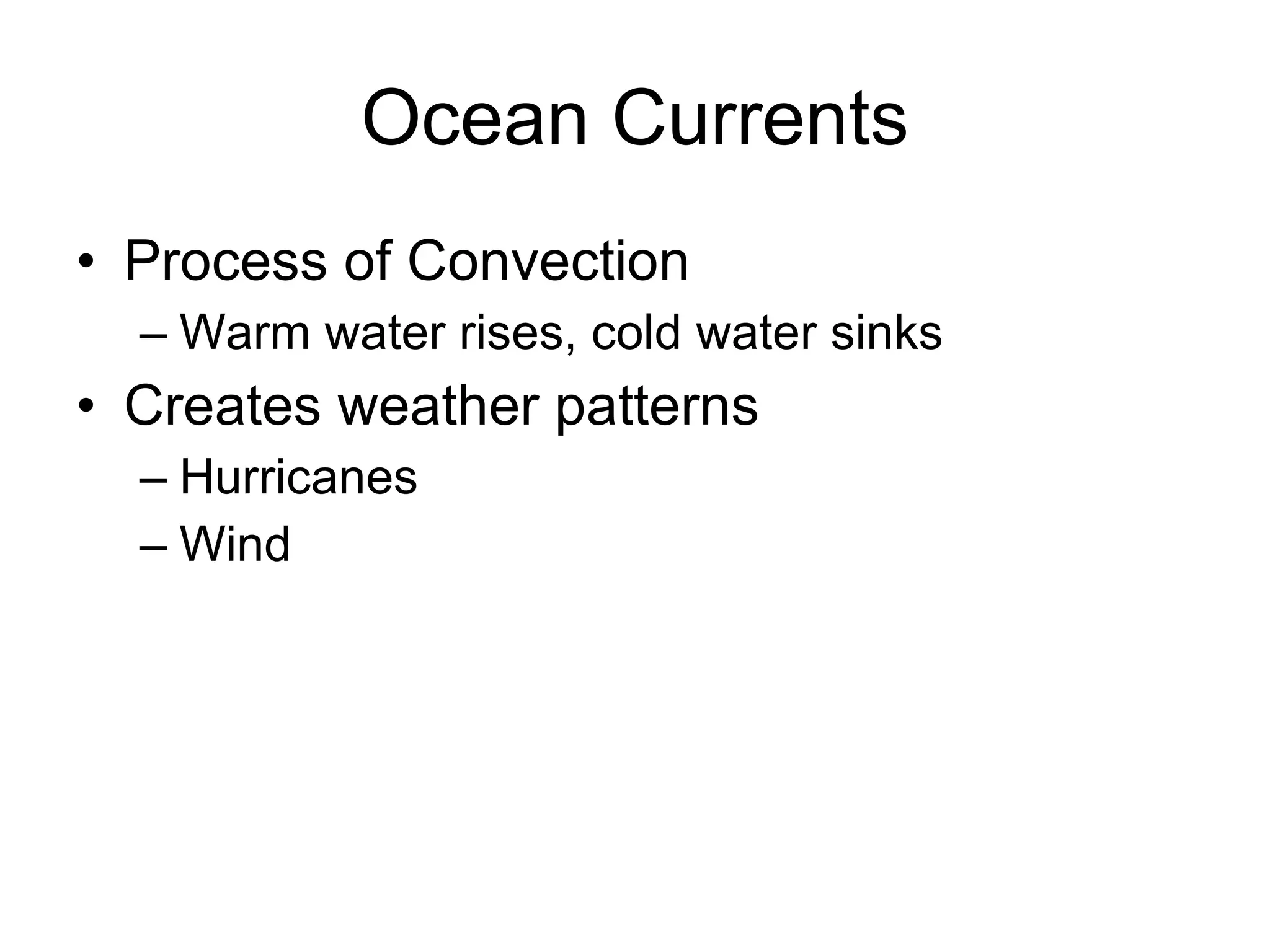 Oceans And Climate | PPT