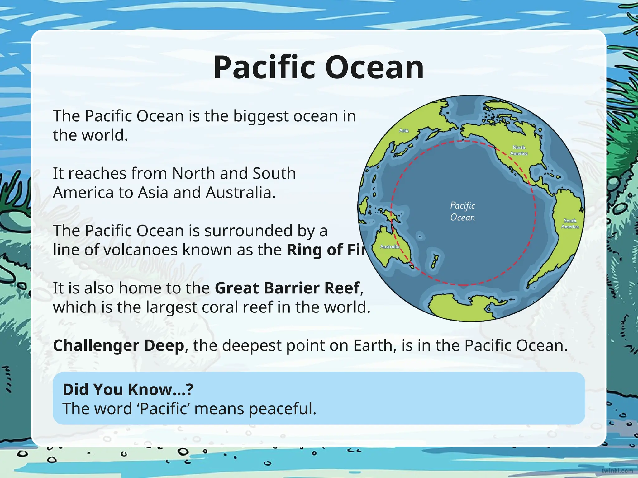 oceans-of-the-world complete information | PPT