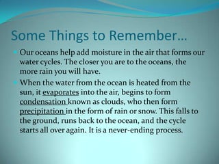 Oceans and Climate | PPTX