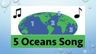 Oceans around the world | PPTX