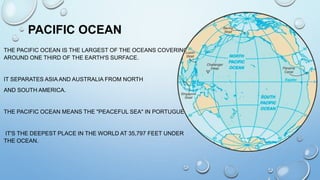 Oceans around the world | PPTX