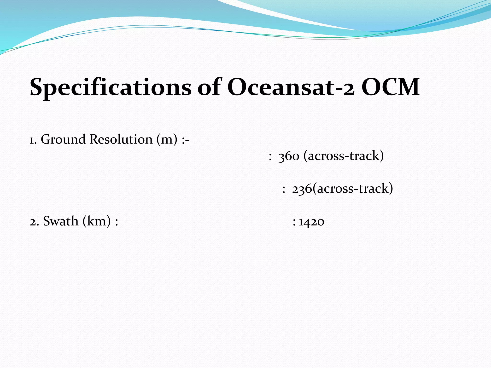 Oceansat | PPTX