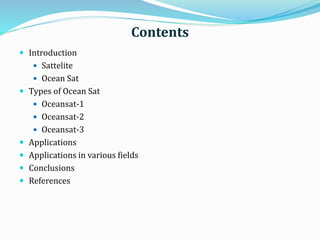 Oceansat | PPTX