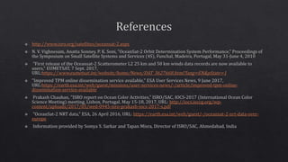 Ocean- sat for Oceanography | PPTX