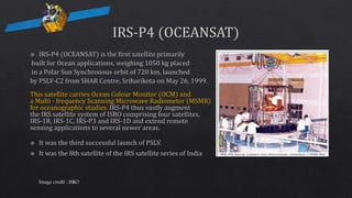 Ocean- sat for Oceanography | PPTX