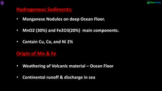 Ocean Floor & Ocean Sediments | PPTX