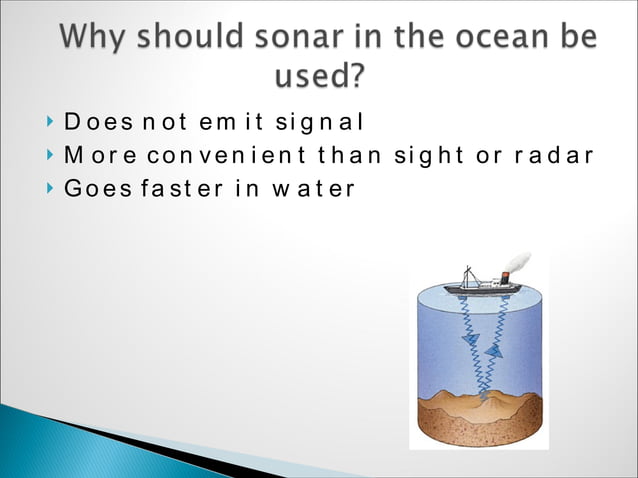 Ocean sonar | PPT