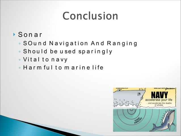 Ocean sonar | PPT