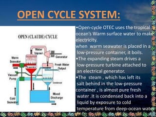Ocean thermal energy | PPTX