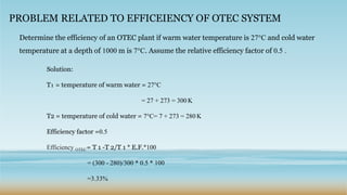 Ocean thermal energy.pptx | Power and Energy Industry | Industries