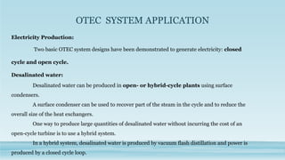Ocean thermal energy (1).pptx | Power and Energy Industry | Industries